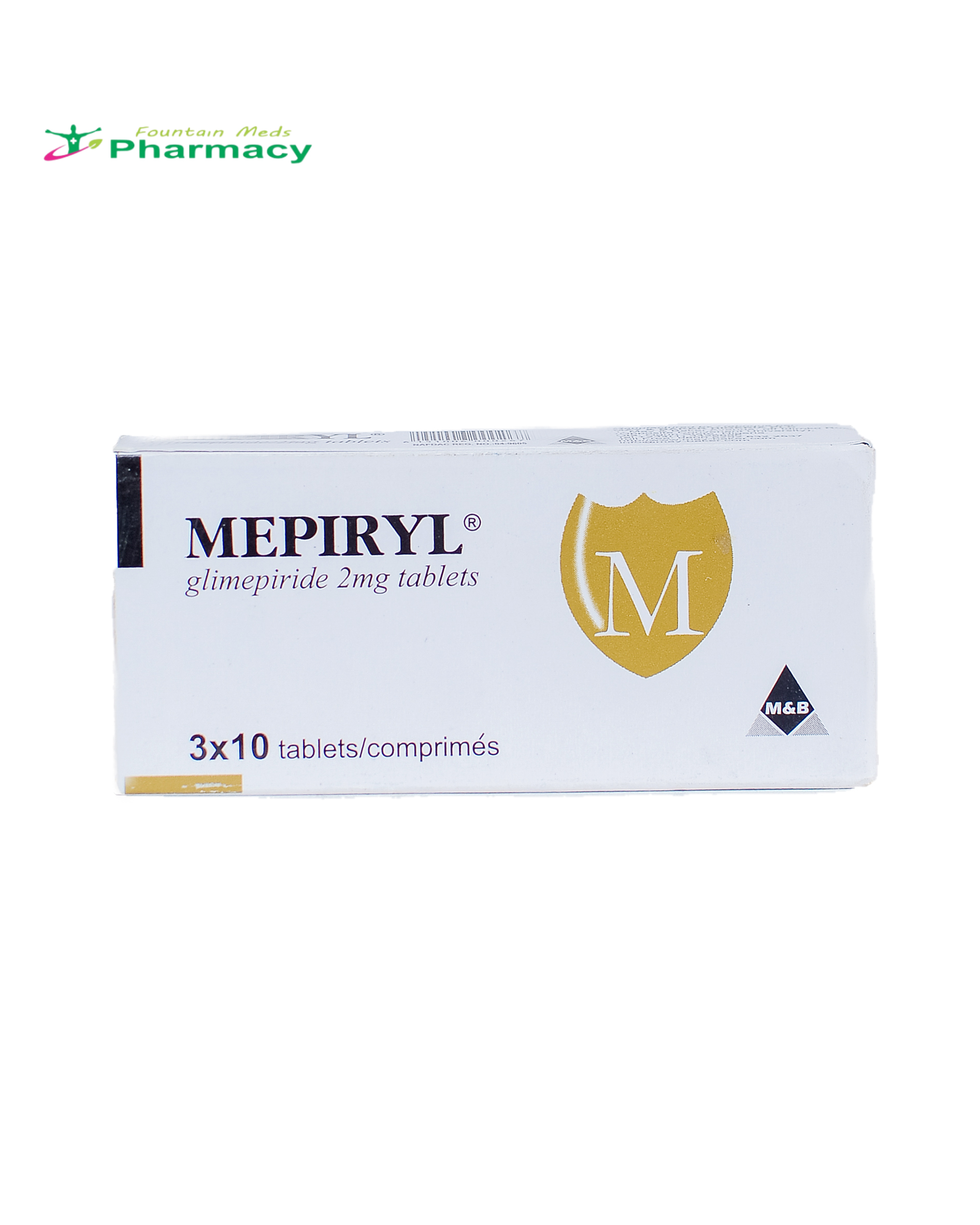 Mepiryl 2mg – Fountain Meds