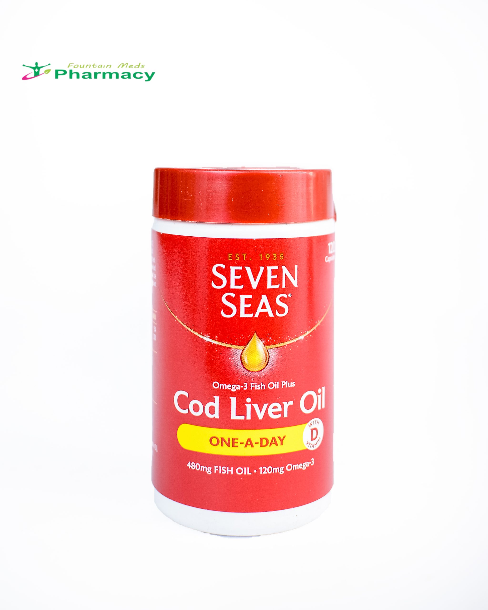 SEVEN SEAS PURE CLO X120 CAPS – Fountain Meds