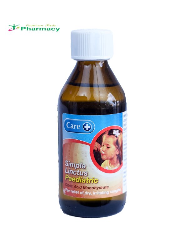 PAEDIATRIC SIMPLE LINCTUS – Fountain Meds