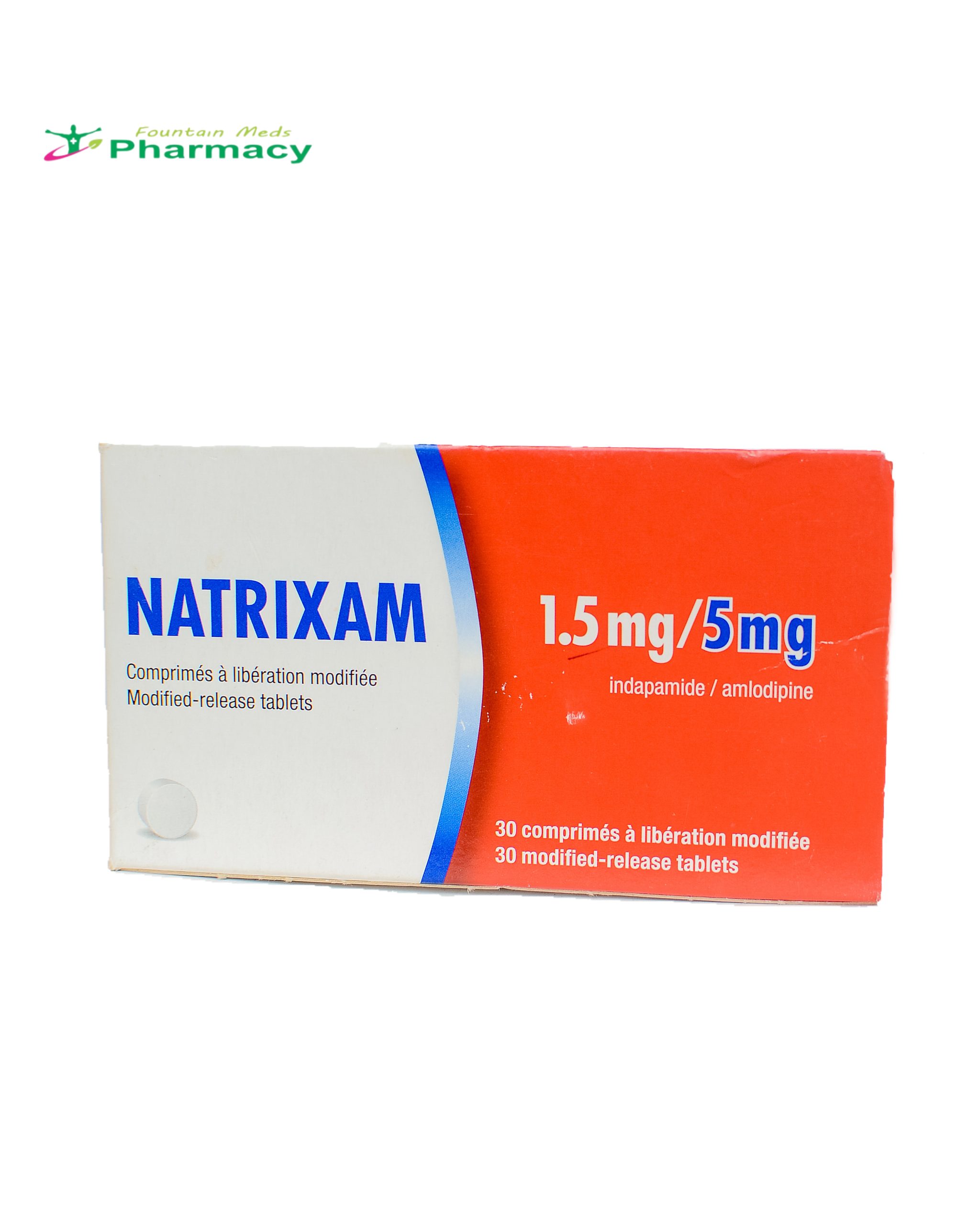 NATRIXAM 1.5/5MG/ SACHET - Fountain Meds